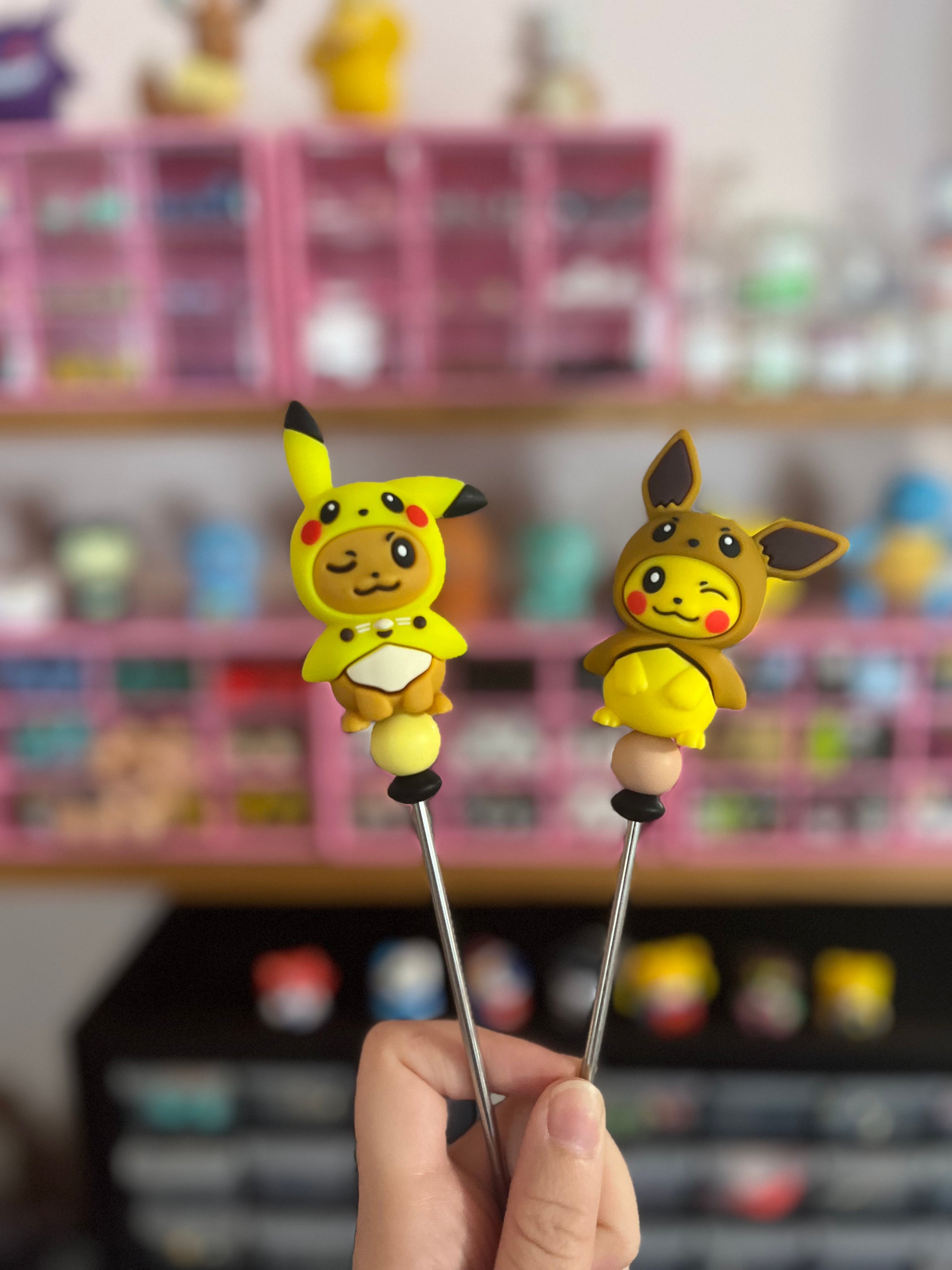 Eevee/Pikachu Ami Sticks | Lush Lux Loops